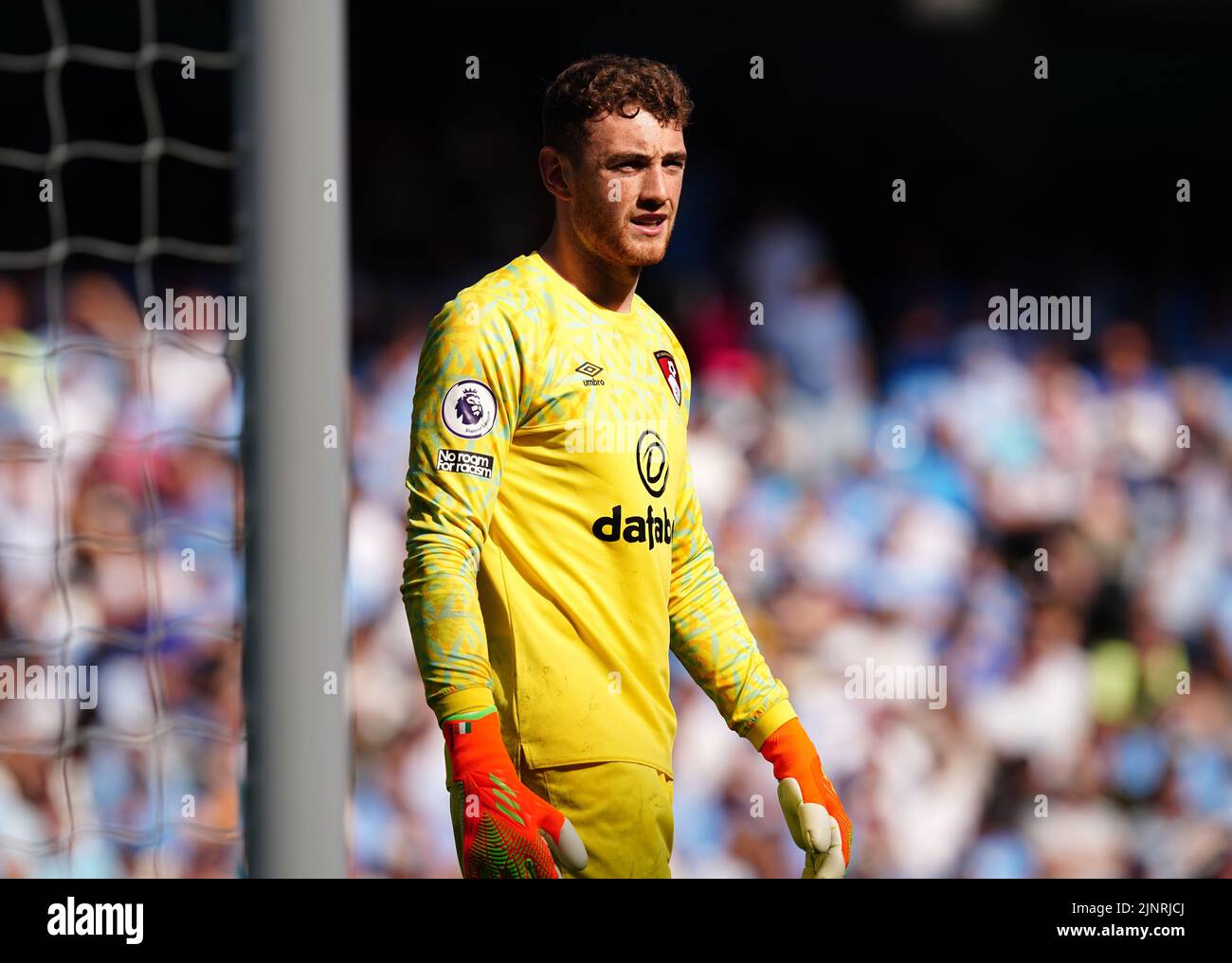 Bournemouth goalkeeper Mark Travers during the Premier League match at ...