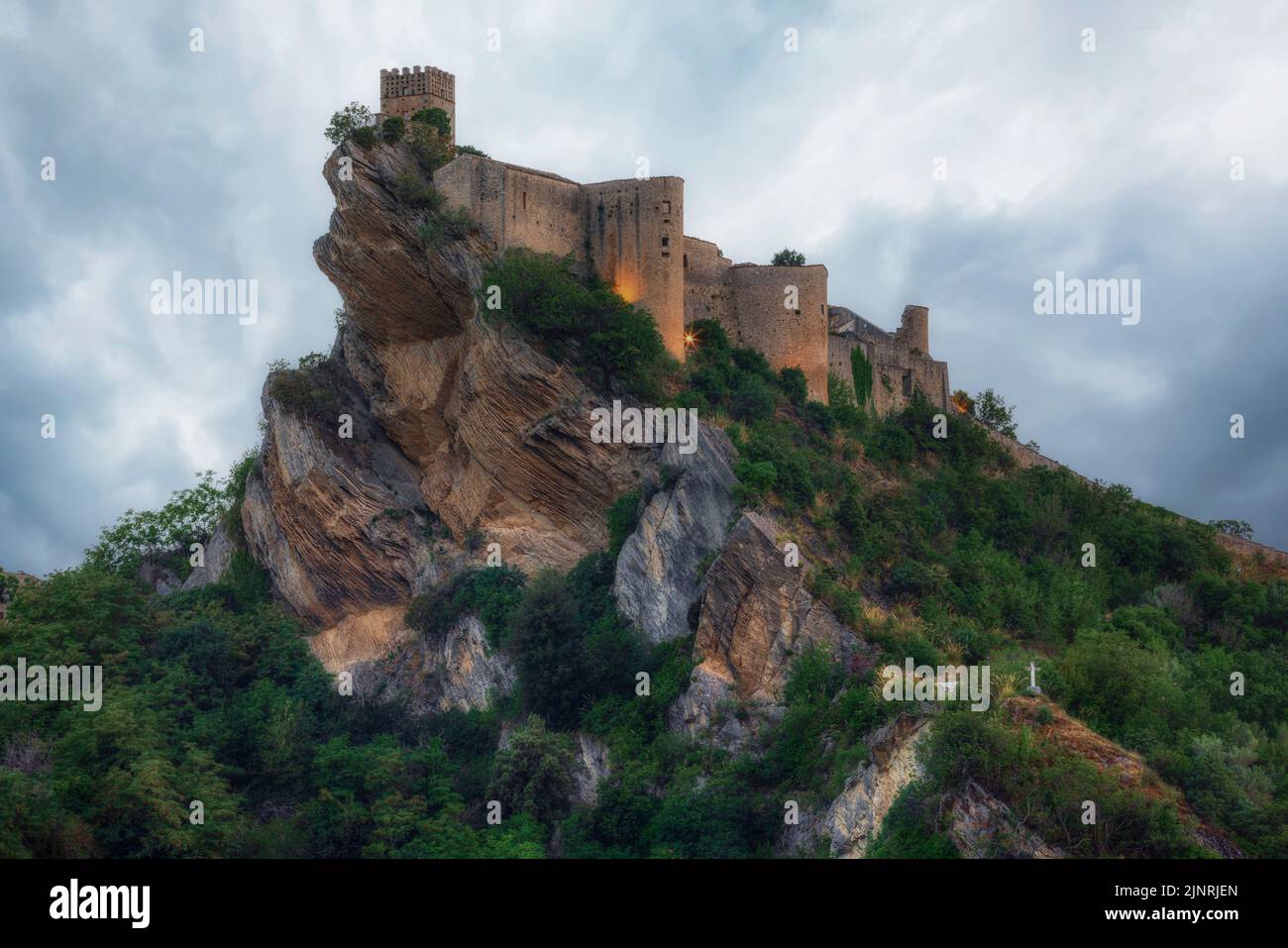 Roccascalegna, Chieti, Abruzzo, Italy Stock Photo - Alamy