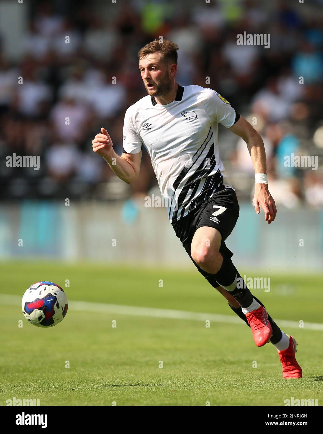 Derby County's Tom Barkhuizen during the Sky Bet League One match at ...
