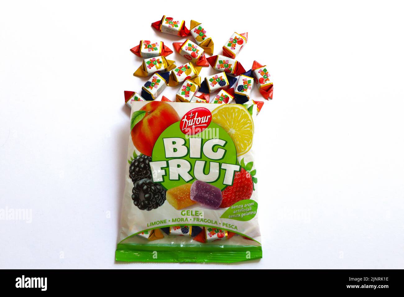 DUFOUR Big Frut Gelée candies, jellies with fruit juice. Elah-Dufour S ...