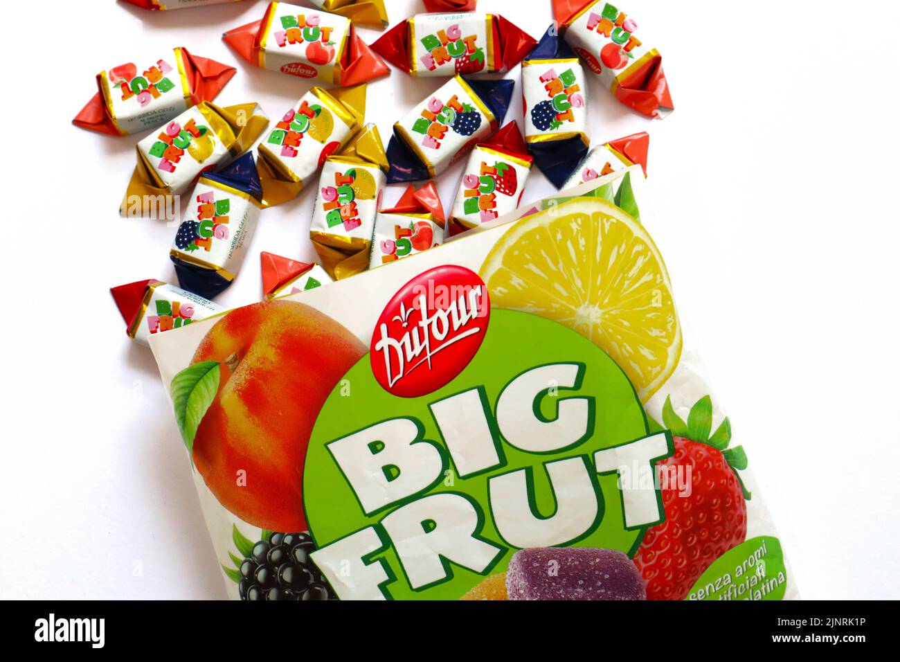 DUFOUR Big Frut Gelée candies, jellies with fruit juice. Elah-Dufour S ...
