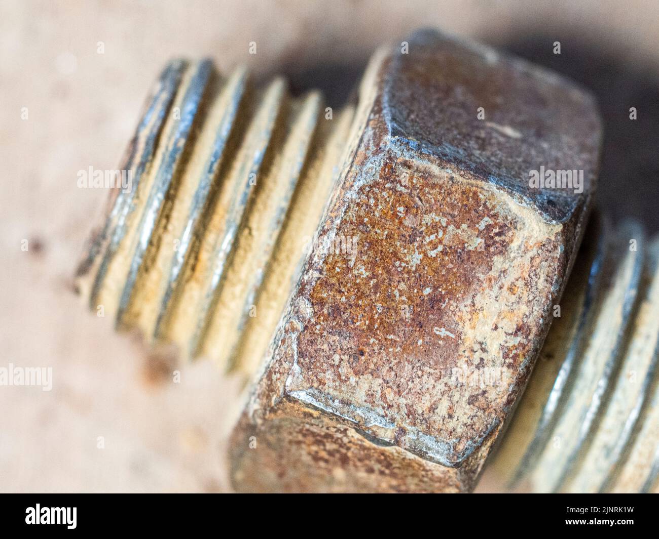 old rusted nut. Texture or coating for graphic design Stock Photo - Alamy