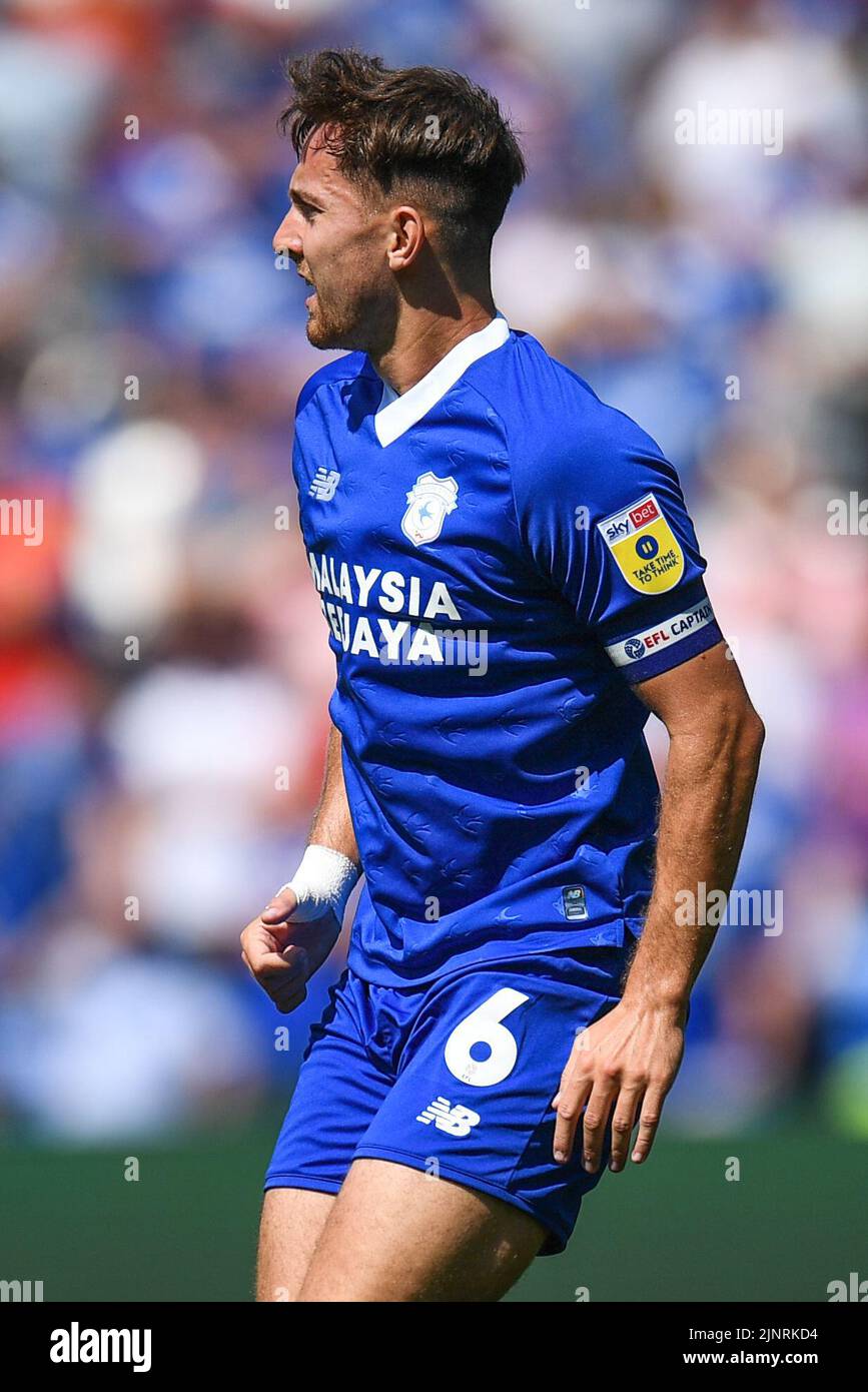Ryan Wintle #6 of Cardiff City during the game Stock Photo - Alamy