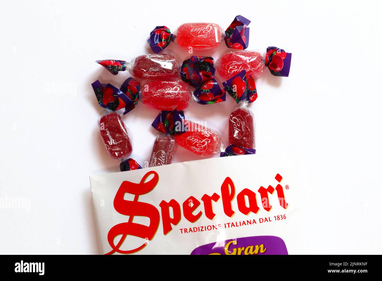 Fruit flavoured gelatin candies hi-res stock photography and images - Alamy