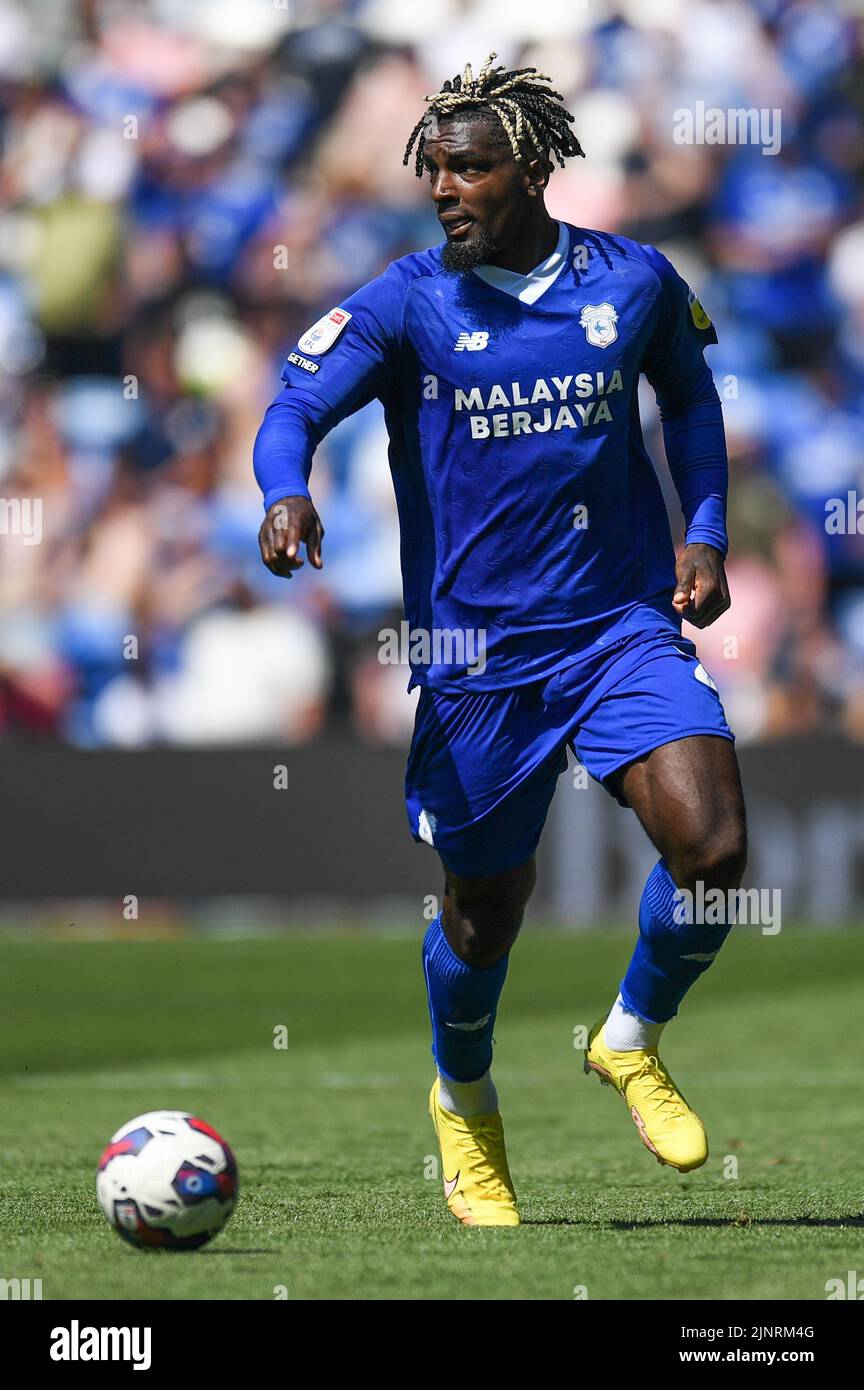 C dric Kipr #23 of Cardiff City in action during the game Stock Photo ...