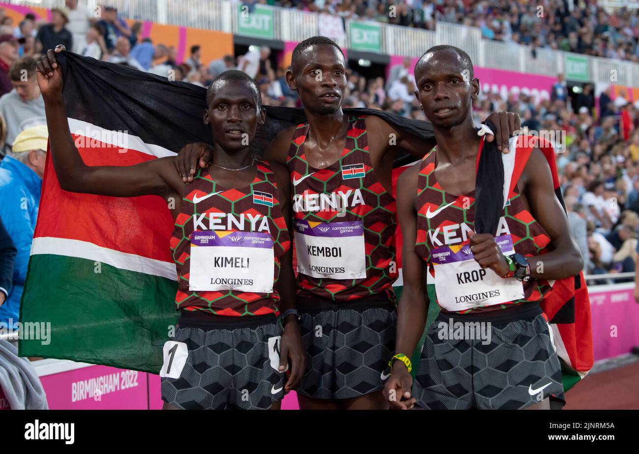 Nicholas Kipkorir Kimeli, Jacob Krop and Cornelius Kemboi of Kenya ...