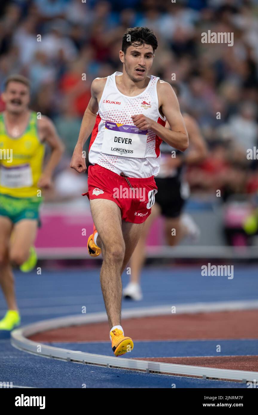 Patrick Dever of England competing in the men’s 5000m final start at ...