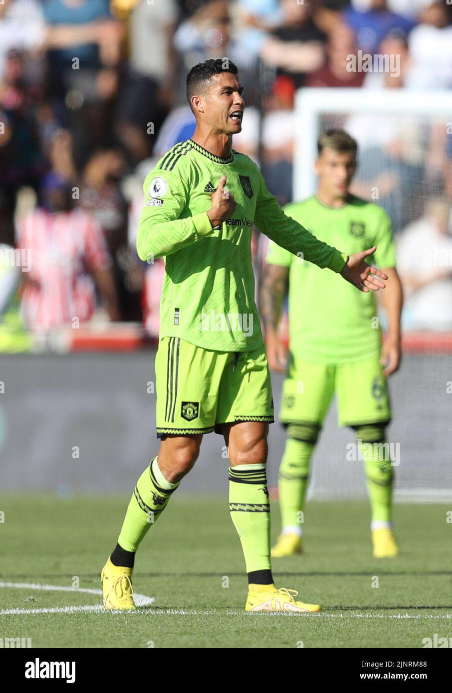 Cristiano Ronaldo Celebration Calm Down 2022