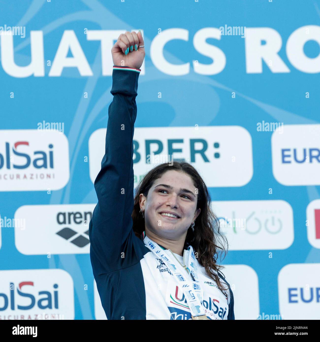 August 13, 2022, Rome, Italia: Benedetta Pilato of Italy poses with her ...
