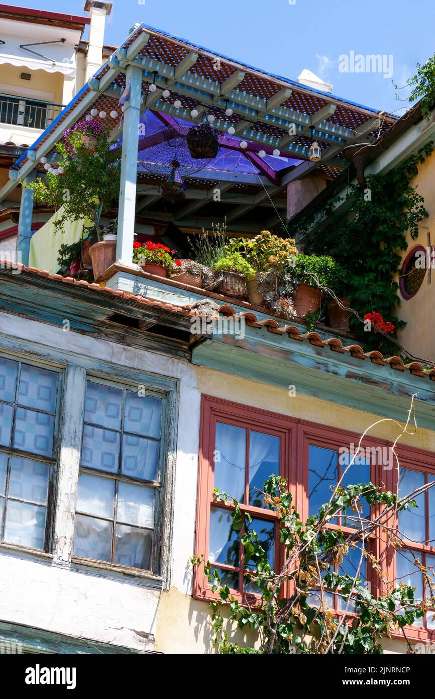 Old town, Kavala, Macedonia, North-Eastern Greece Stock Photo - Alamy