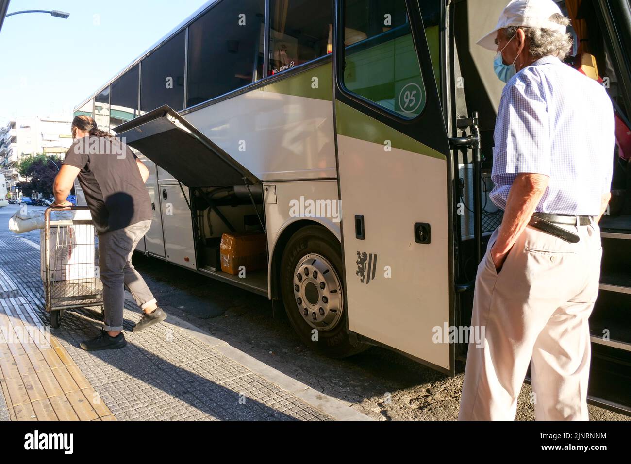 Macedonia bus station hi-res stock photography and images - Alamy