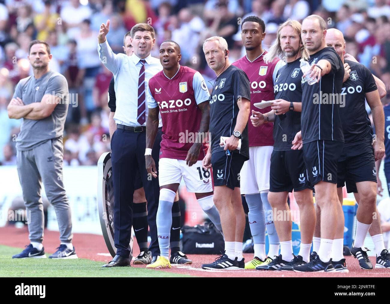 Steven gerrard aston villa august 2022 hi-res stock photography and ...