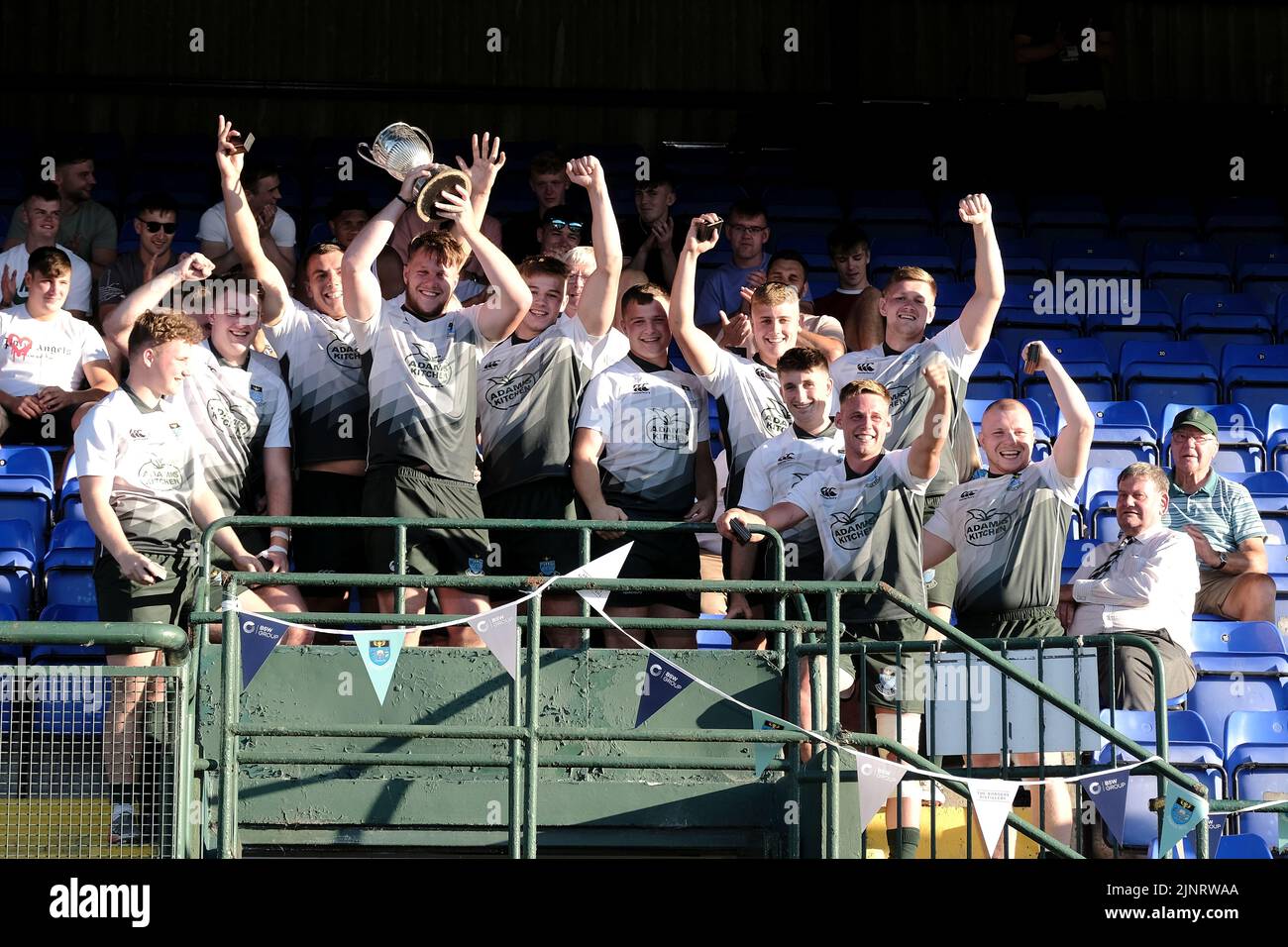 Hawick, United Kingdom. 13th Aug, 2022. Hawick Sevens Final Home side ...