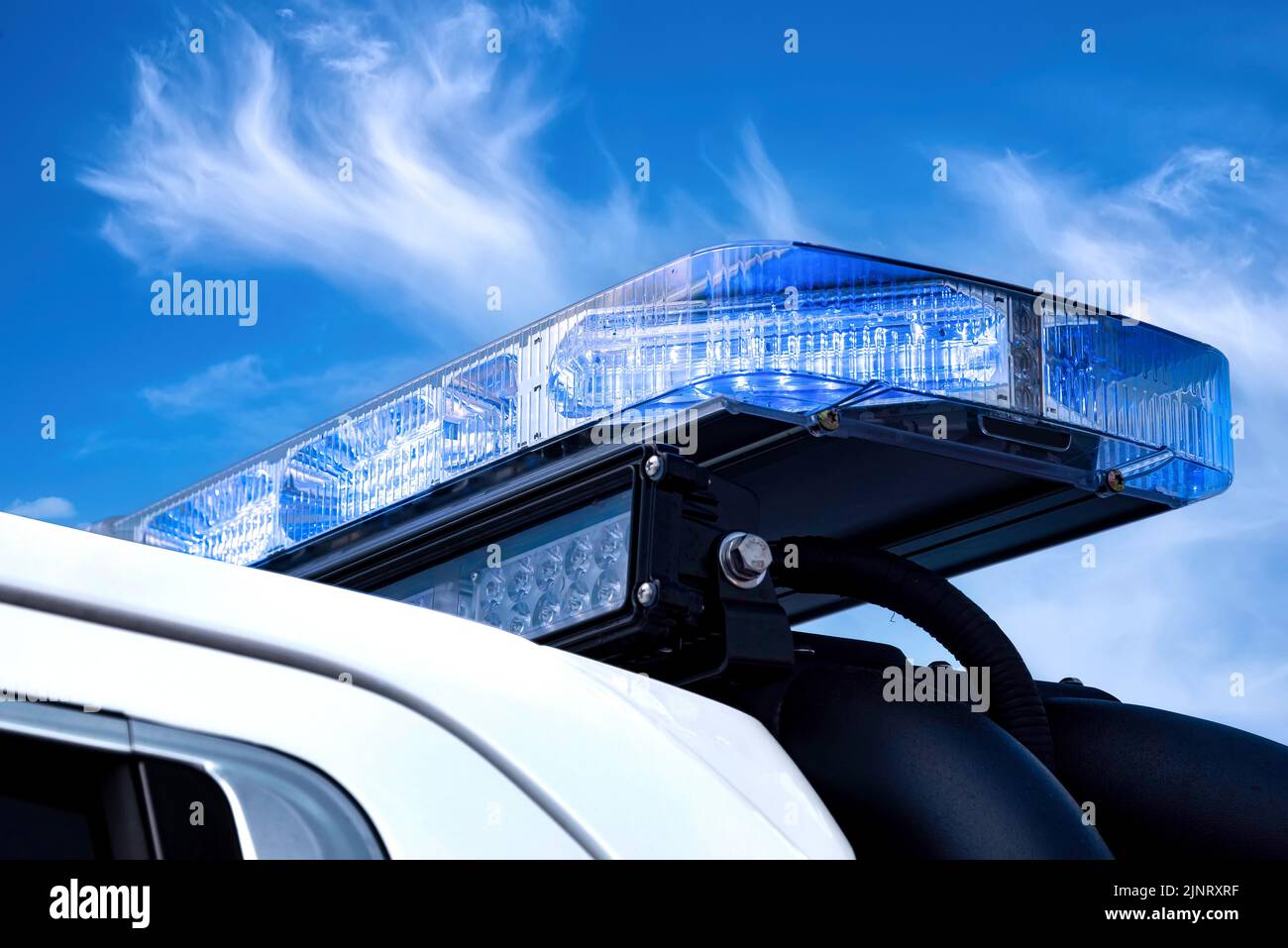 Emergency rescue vehicle in action Stock Photo - Alamy