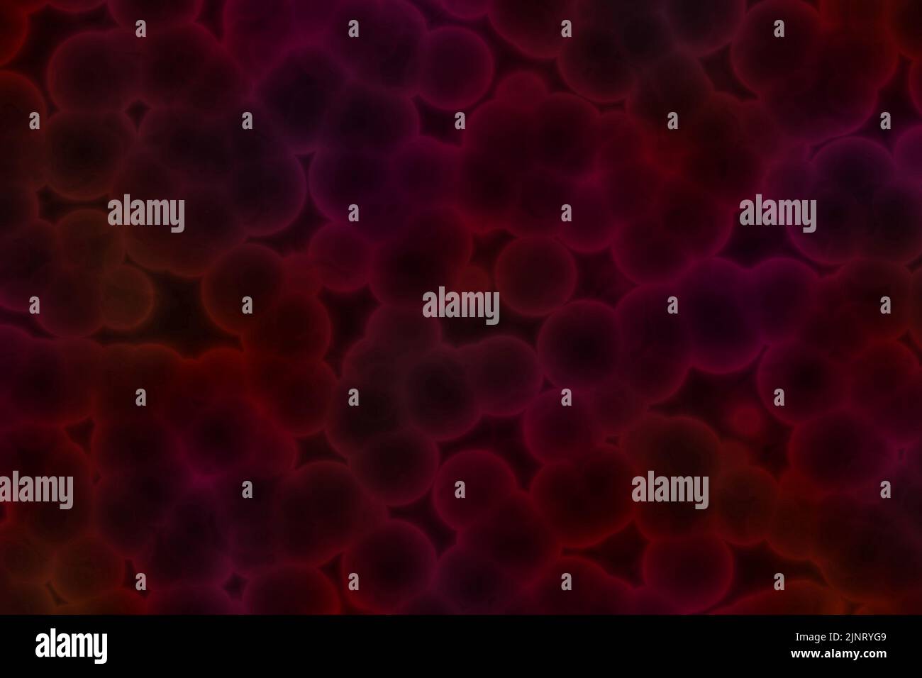 modern artistic big amount of biological virus computer graphics ...