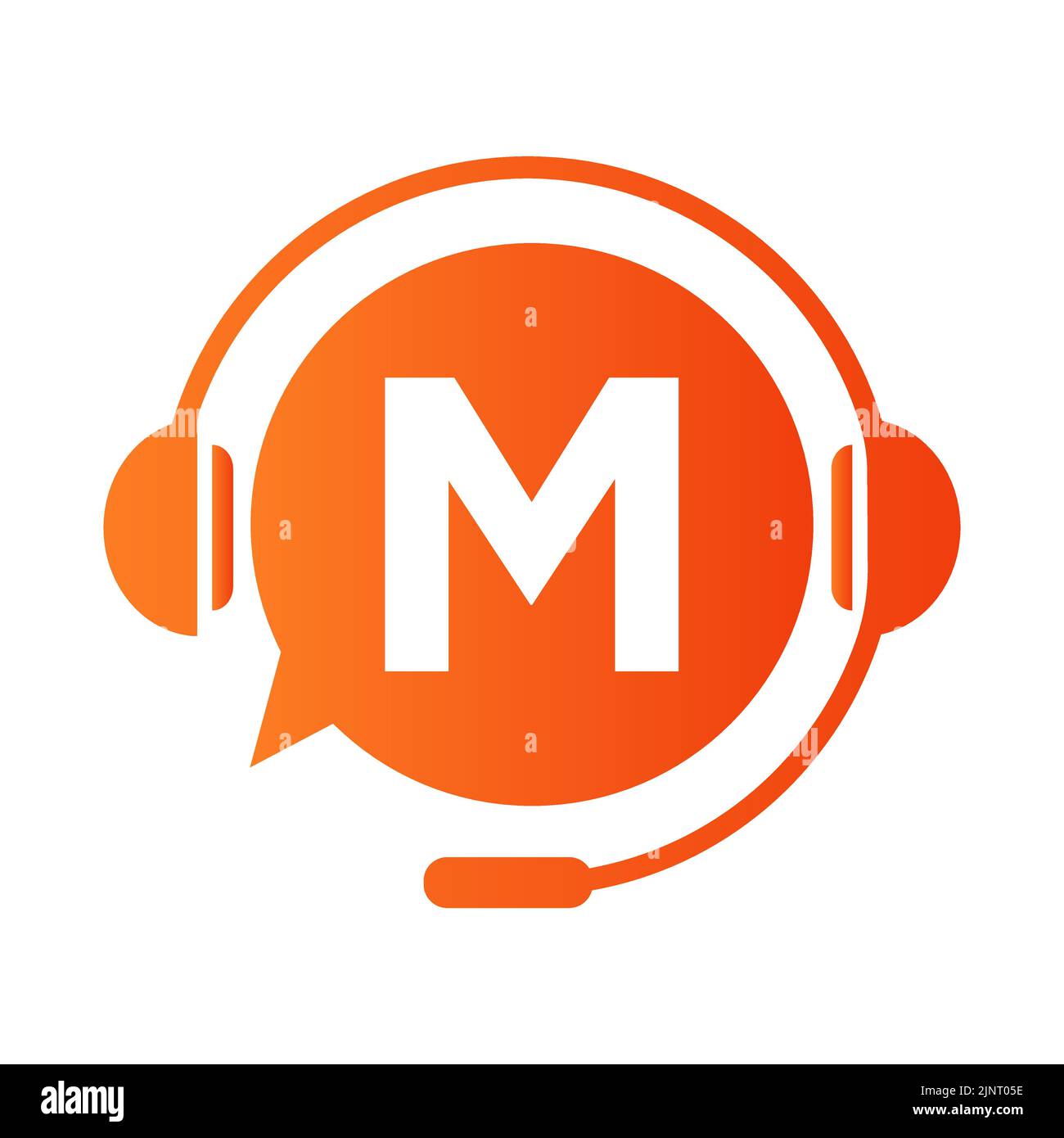 Communication, Chat Logo On Letter M Template. Bubble Speech ...