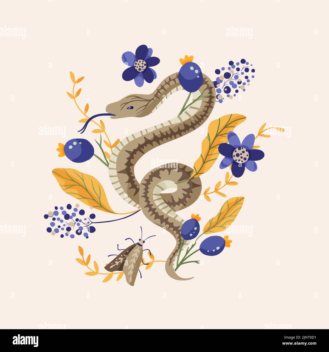 Jungle berry Stock Vector Images - Alamy