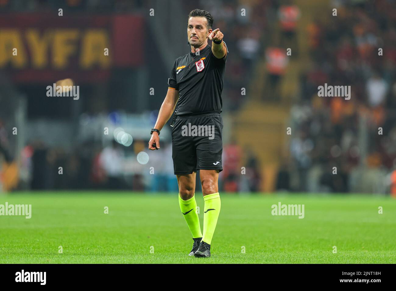 ISTANBUL, TURKIYE - AUGUST 13: Referee Kadir Saglam during the Turkish ...