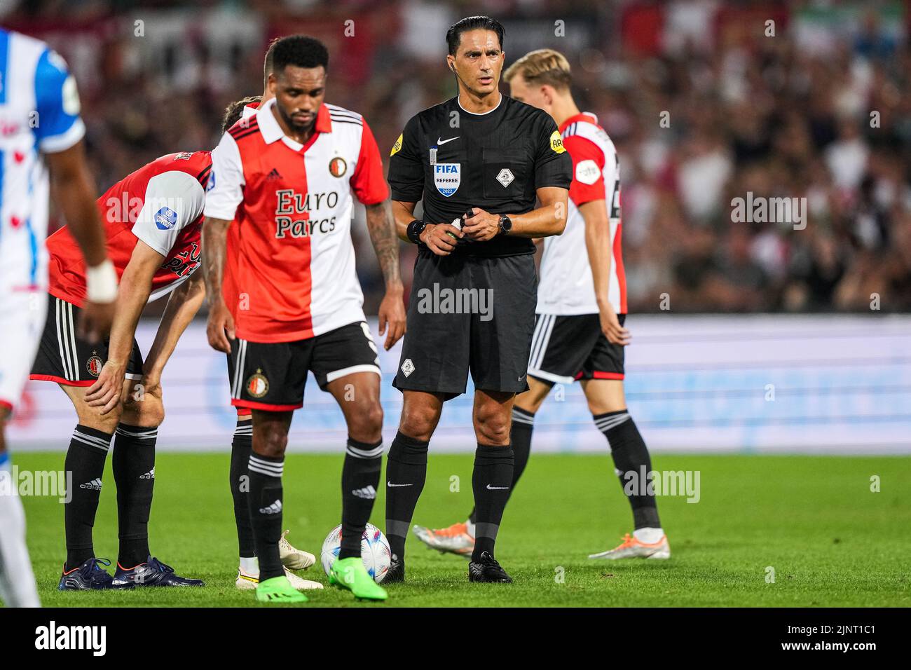 Rotterdam - Referee Serdar Gozubuyuk during the match between Feyenoord ...