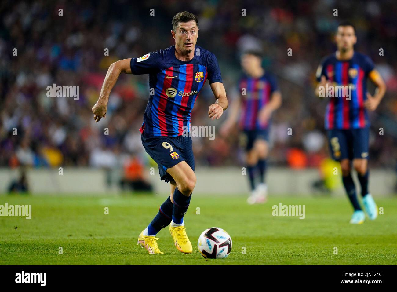 Robert Lewandowski of FC Barcelona Stock Photo - Alamy