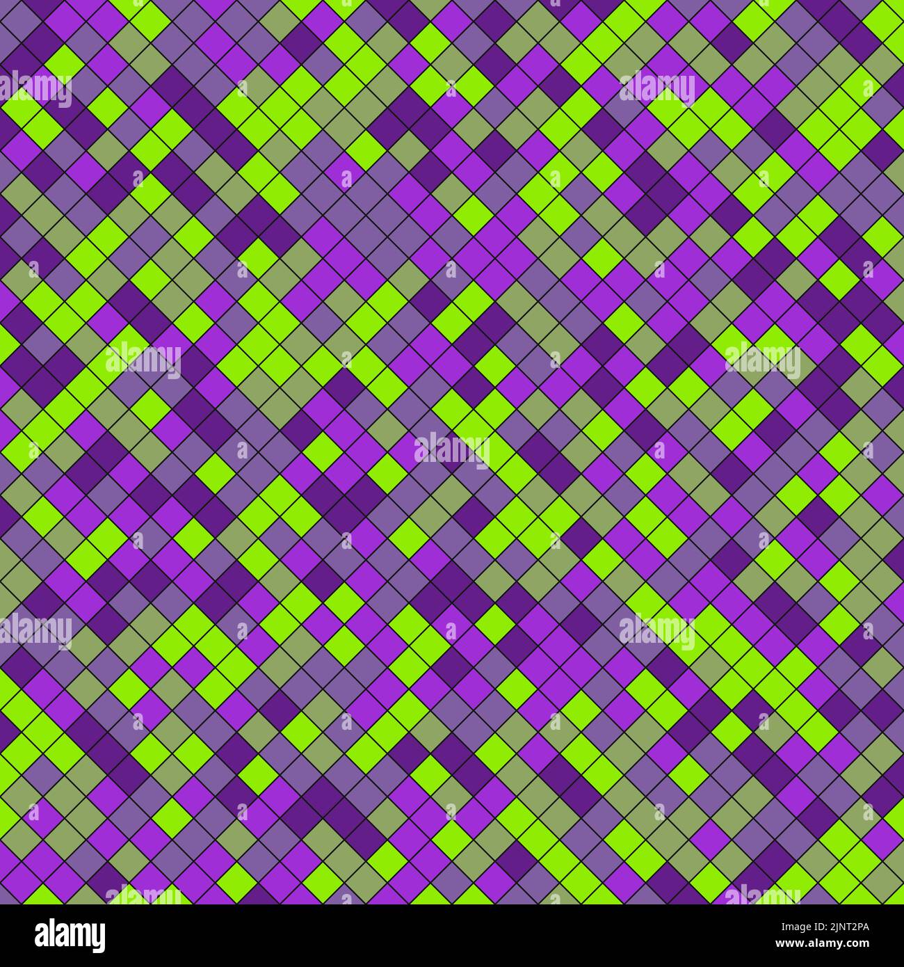 Colorised Rhombuses tiles tessellation pattern illustration Stock ...