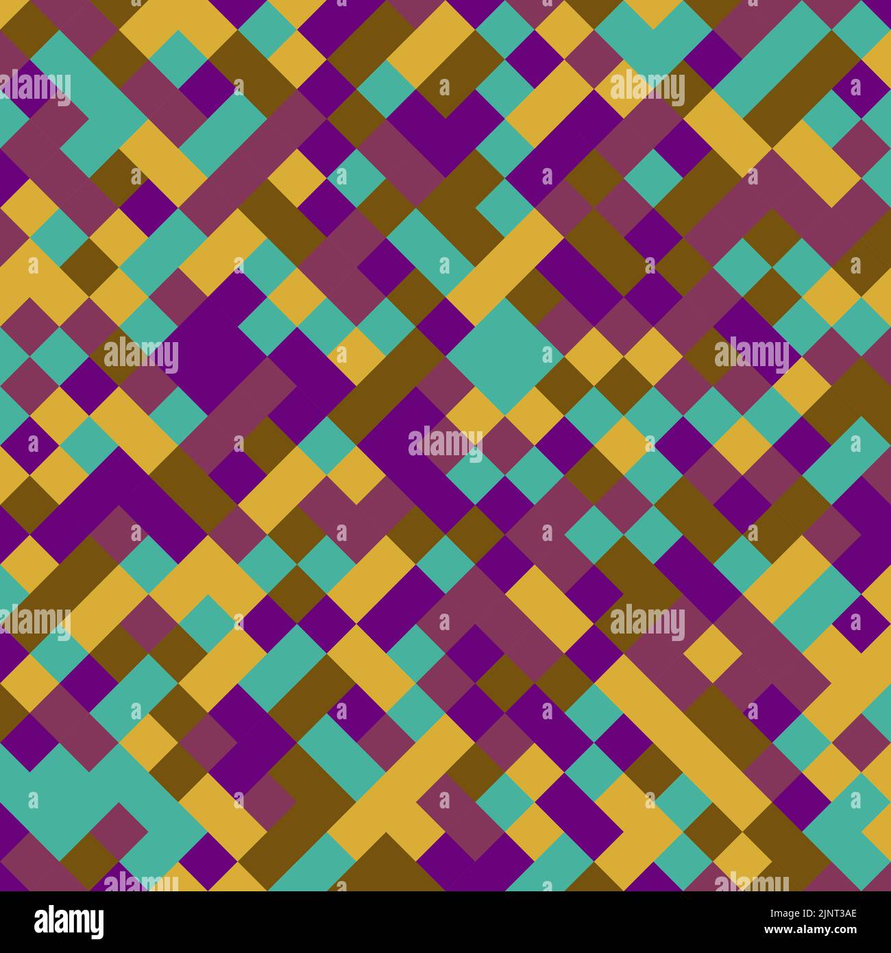 Colorised Rhombuses tiles tessellation pattern illustration Stock ...
