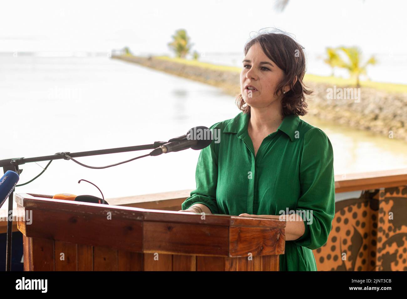 Melekeok, Palau. 09th July, 2022. Annalena Baerbock (Alliance 90/The ...