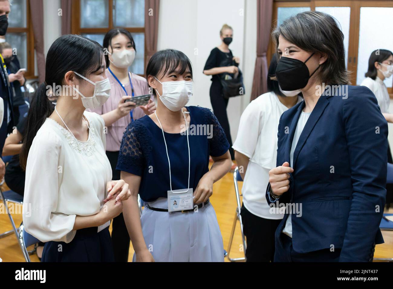 Nagasaki, Japan. 10th July, 2022. Annalena Baerbock (Alliance 90/The ...