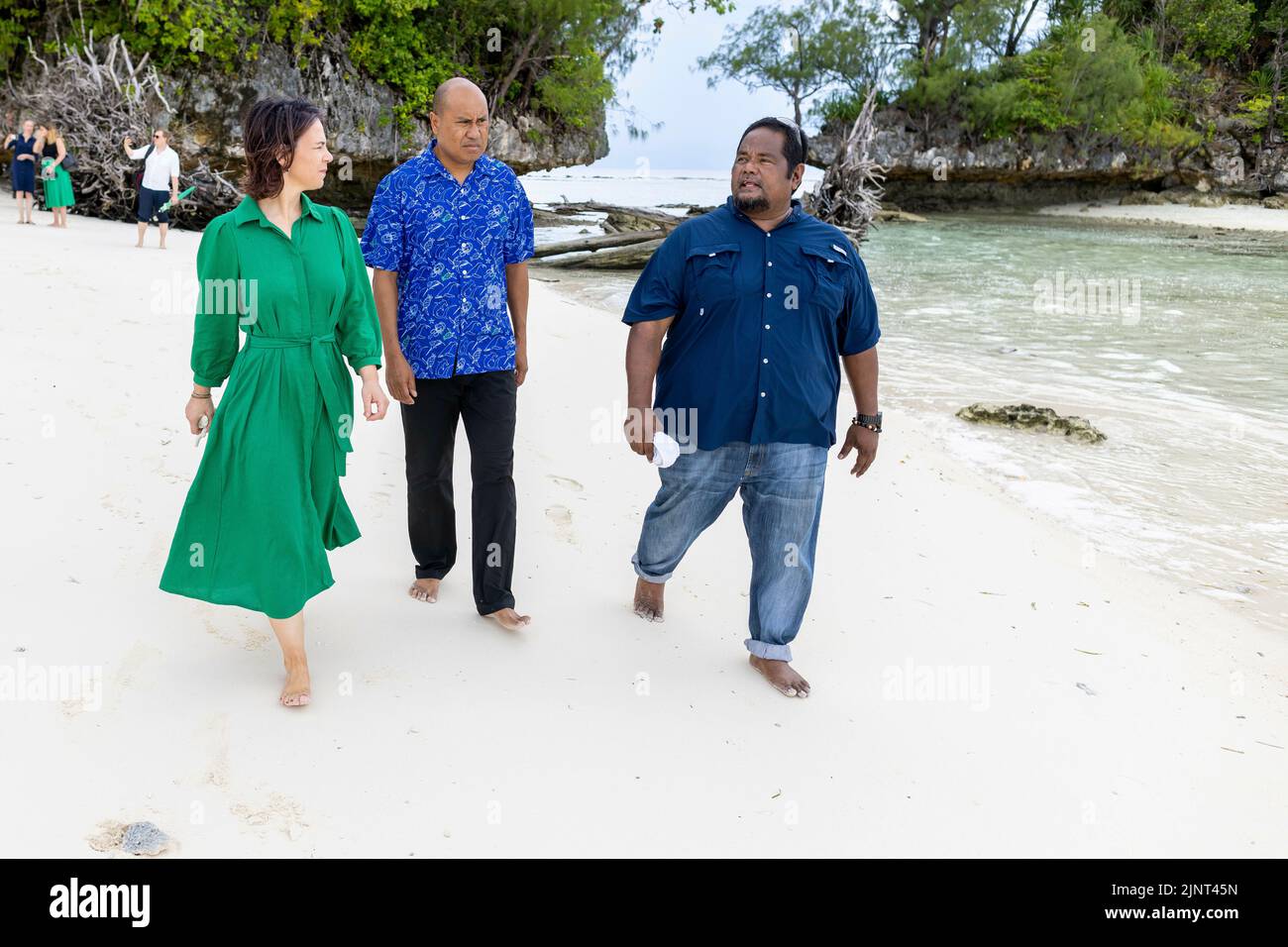 Rock Island, Palau. 09th July, 2022. Annalena Baerbock (Alliance 90/The ...