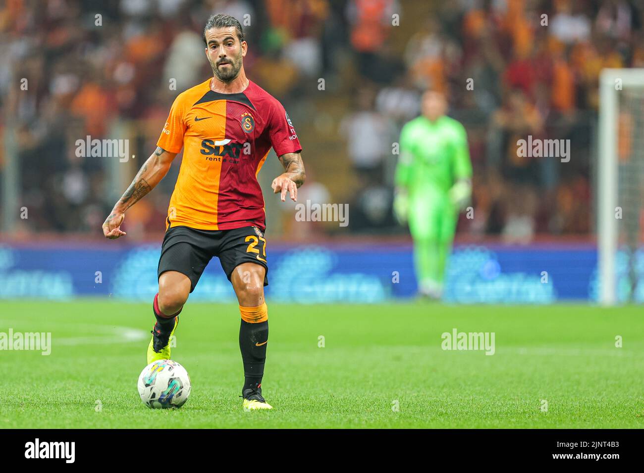 ISTANBUL, TURKIYE - AUGUST 13: Sergio Oliveira of Galatasaray SK during ...