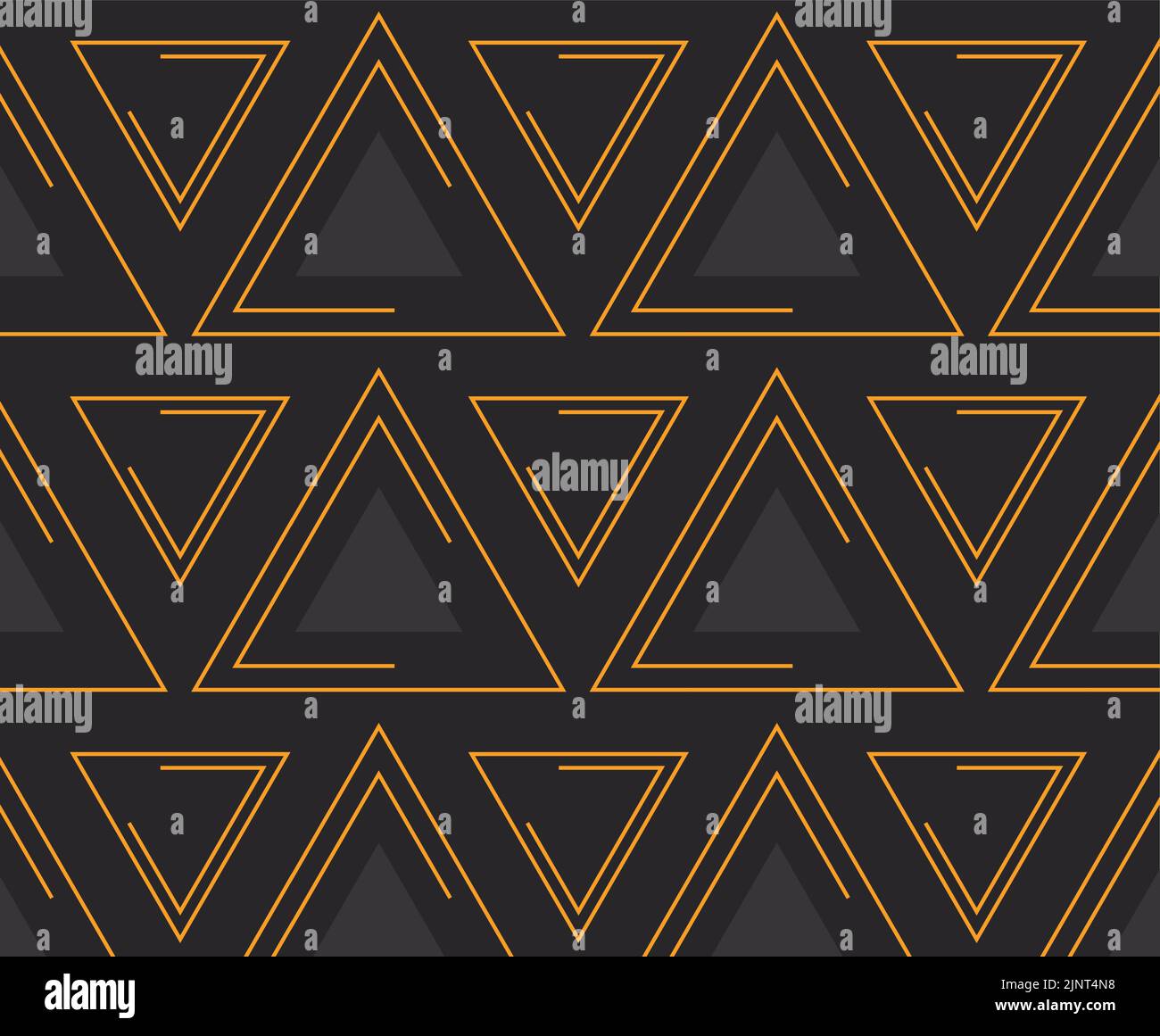 black background with yellow neon triangles Stock Vector Image & Art ...