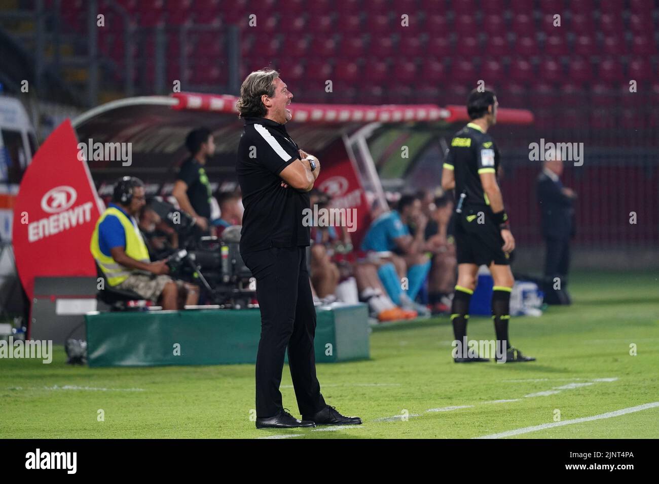 The head coach Giovanni Stroppa (AC Monza) during the italian soccer ...