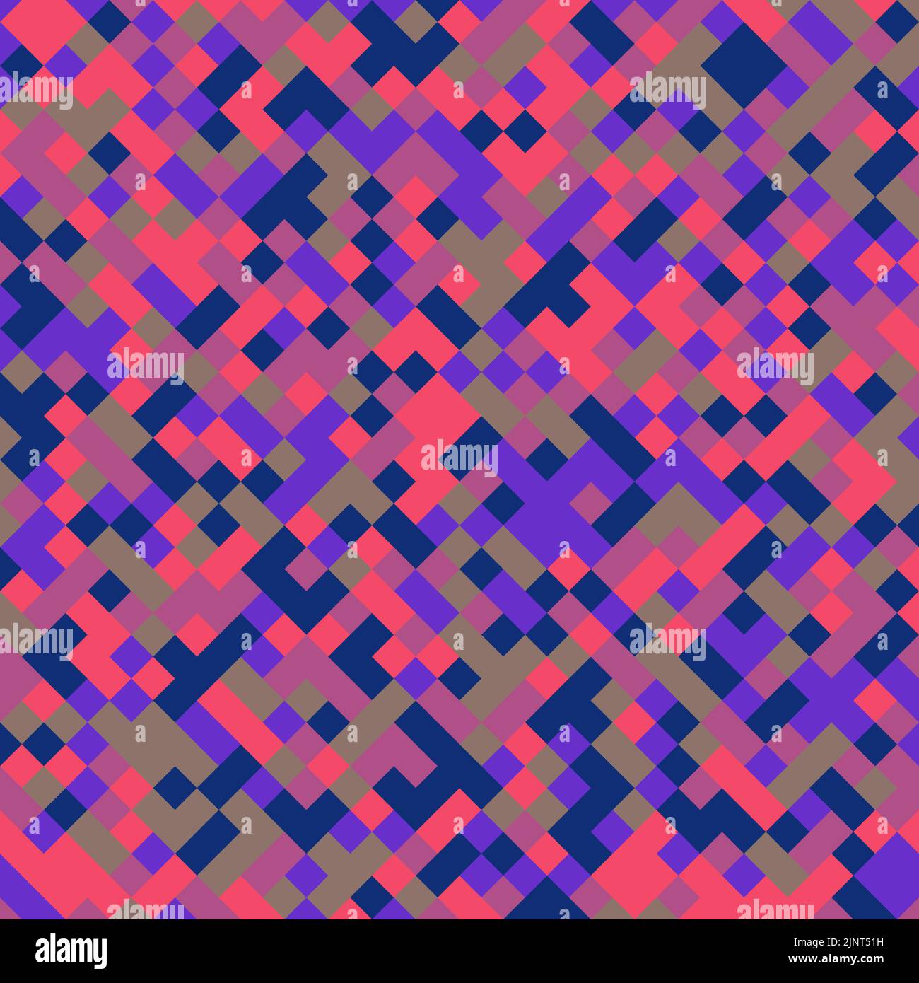 Colorised Rhombuses tiles tessellation pattern illustration Stock ...
