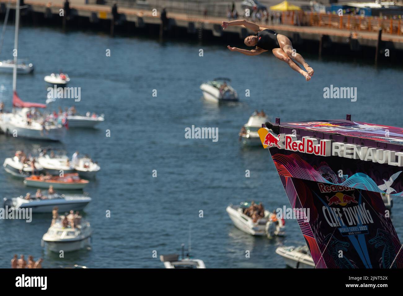 Oslo, Norway 13 August 2022, Aimee Harrison of Canada competes in the ...