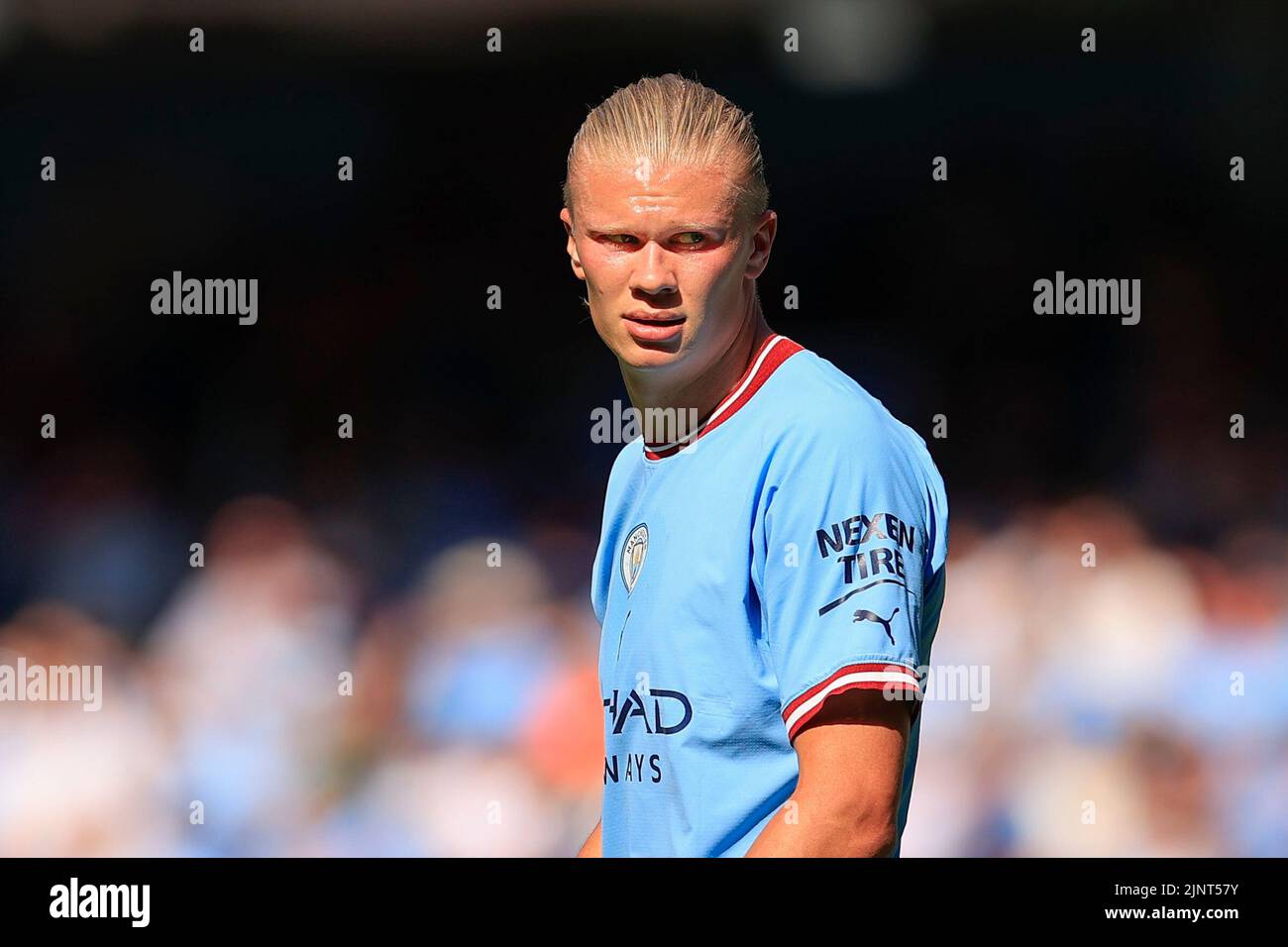 Erling Haaland #9 of Manchester City Stock Photo - Alamy