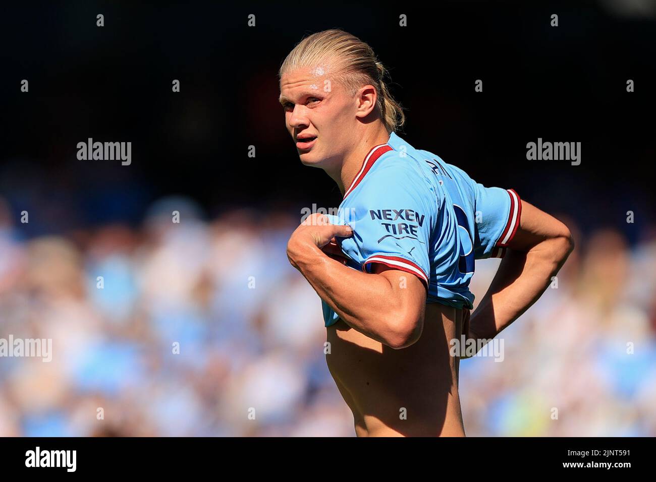 Erling Haaland #9 of Manchester City Stock Photo - Alamy