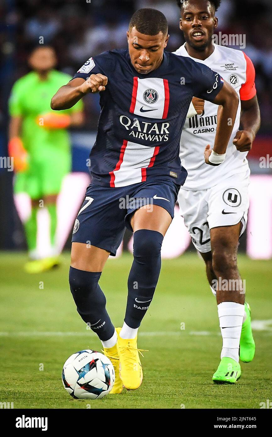 Kylian MBAPPE of PSG during the French championship Ligue 1 football ...