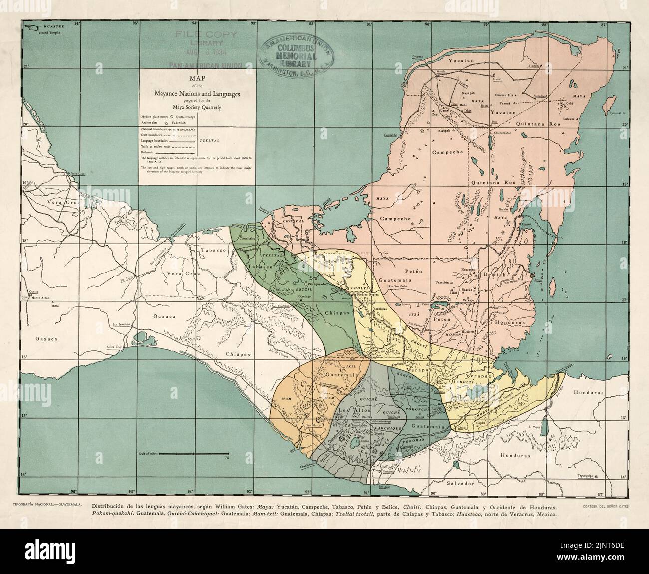 Indigenous language map hi-res stock photography and images - Alamy