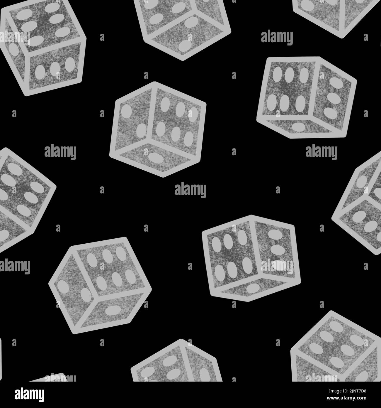 Cartoon geometric seamless game dice pattern for kids and clothes and ...