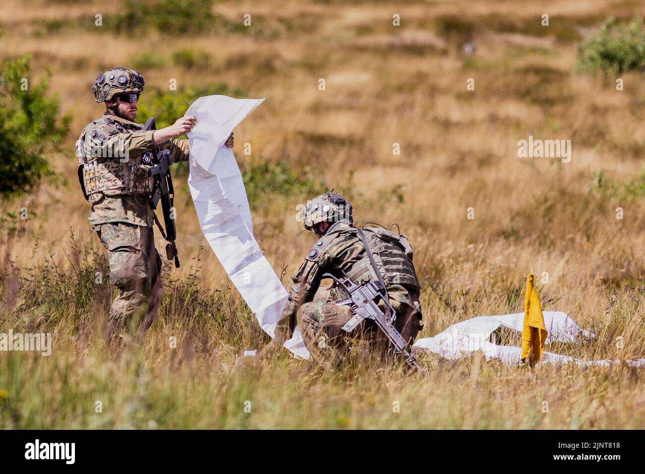 Simulate, Document And Analyze Battles. 11th July, 2022. Soldiers of ...