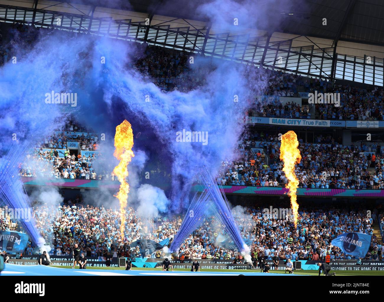 City Stadium, Manchester, UK. 13th Aug, 2022. Premier League football ...