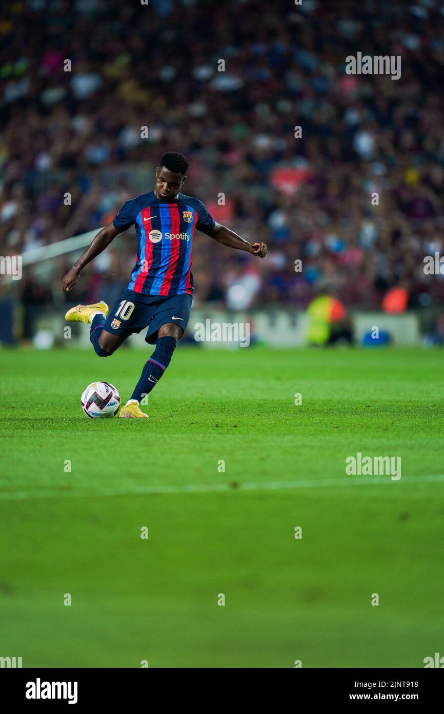 Barcelona players august 2022 hi-res stock photography and images - Alamy