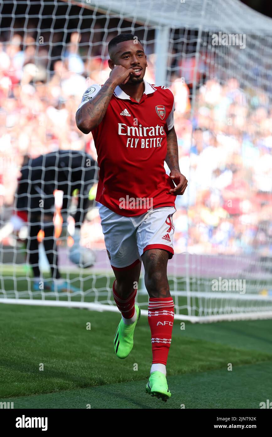 Gabriel jesus goal arsenal hi-res stock photography and images - Alamy