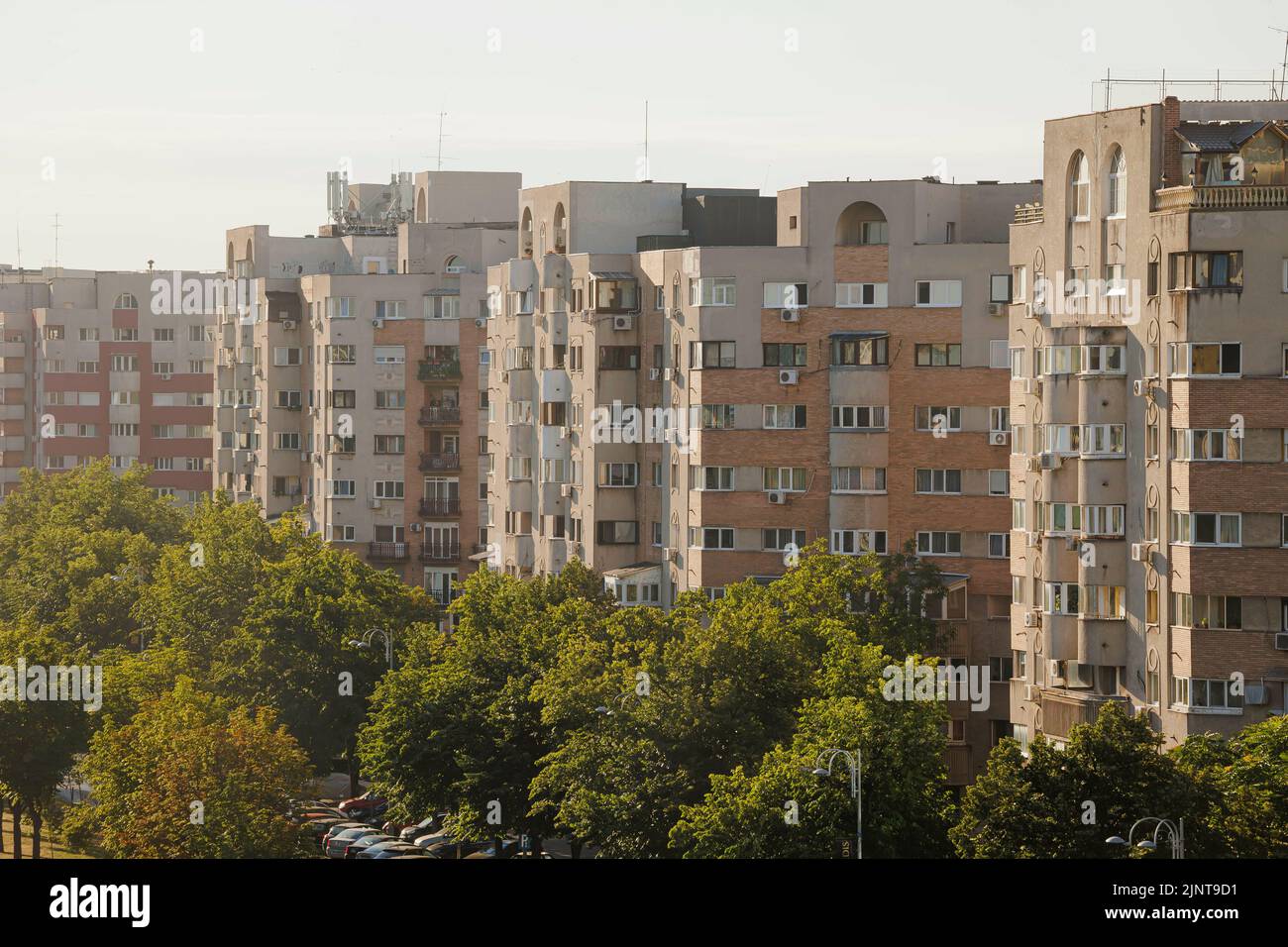 Residential houses in Bucharest. Bucharest, 07/15/2022 Stock Photo - Alamy