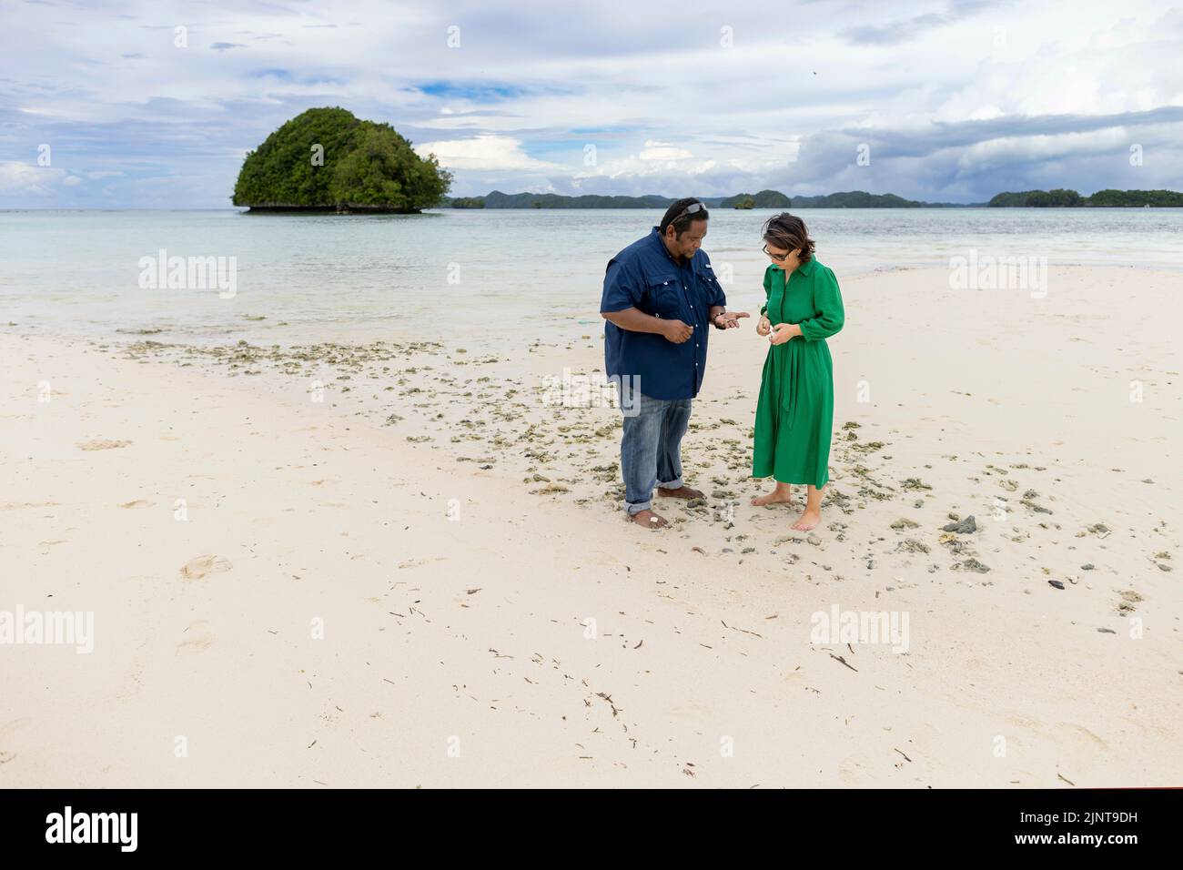 Rock Island, Palau. 09th July, 2022. Annalena Baerbock (Alliance 90/The ...