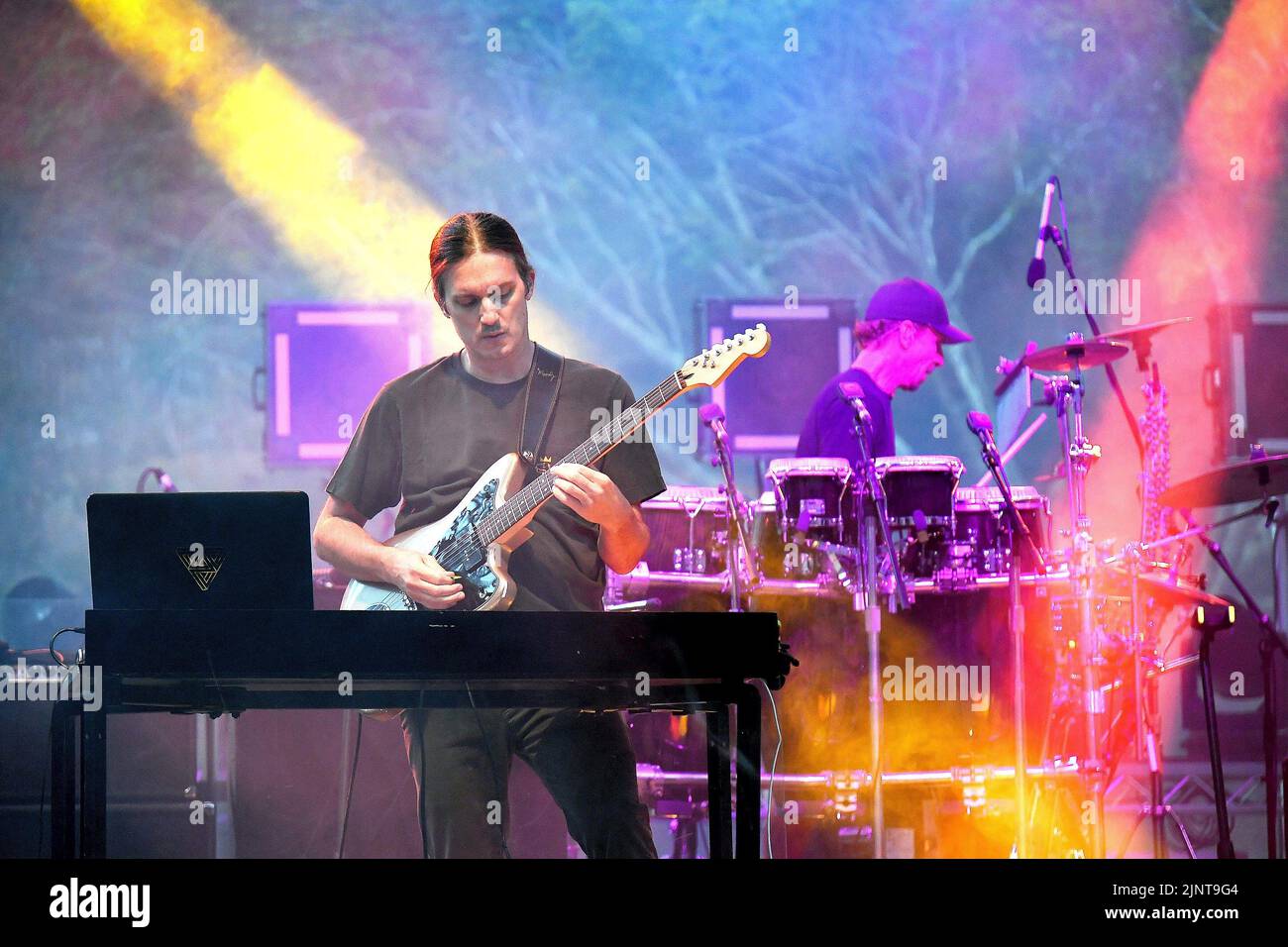 STS9, Sound Tribe Sector Nine - Hunter Brown performs at the Quarry ...