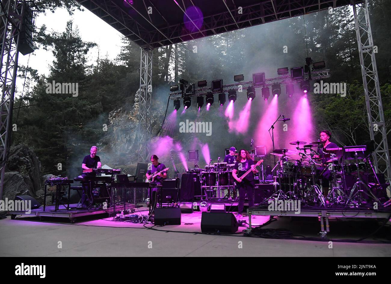 STS9, Sound Tribe Sector Nine performs at the Quarry Amphitheater on ...