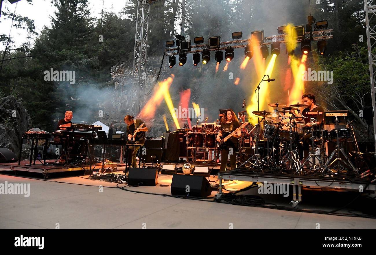 STS9, Sound Tribe Sector Nine performs at the Quarry Amphitheater on ...