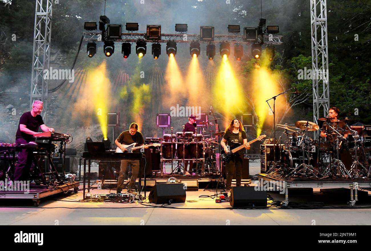 STS9, Sound Tribe Sector Nine performs at the Quarry Amphitheater on ...