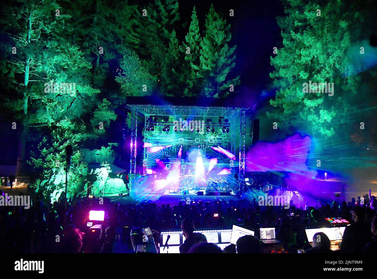 STS9, Sound Tribe Sector Nine performs at the Quarry Amphitheater on ...